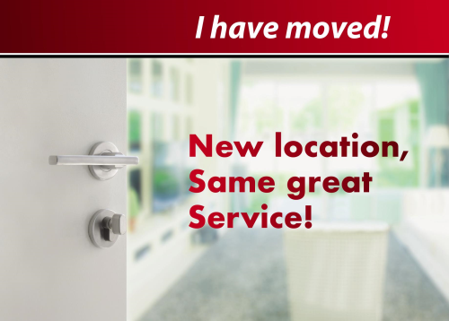 Announcement Cards for Real Estate Agents from Sendsations