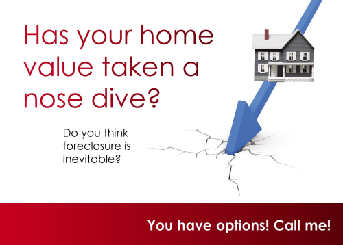 Foreclosure Postcards, Short Sale Farming Mailers & CDPE Postcards