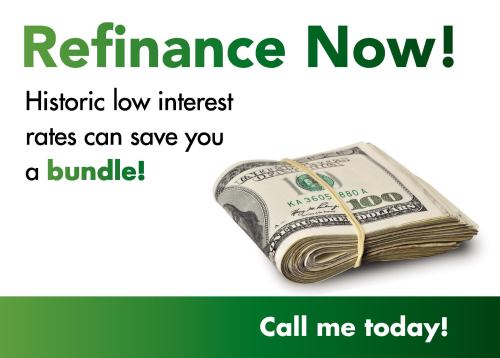 Refinance Your Mortgage Postcards | Sendsations