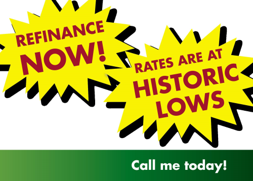 Refinance Your Mortgage Postcards | Sendsations